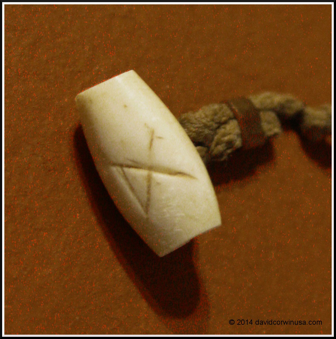 Hand-carved Bone Pendant Necklaces in the Oceanic Style