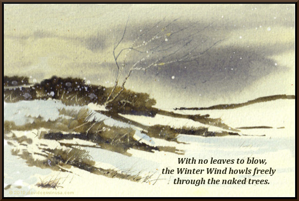 Haiku Written & Illustrated by American Poet/Artist David Corwin